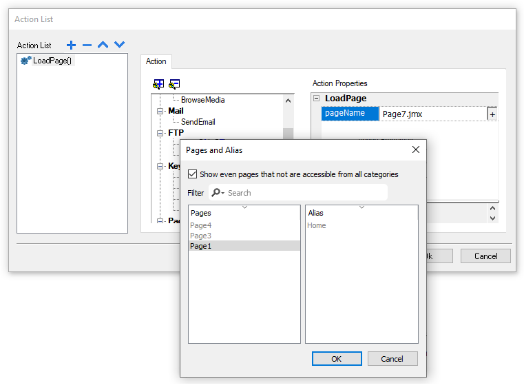 Page Actions